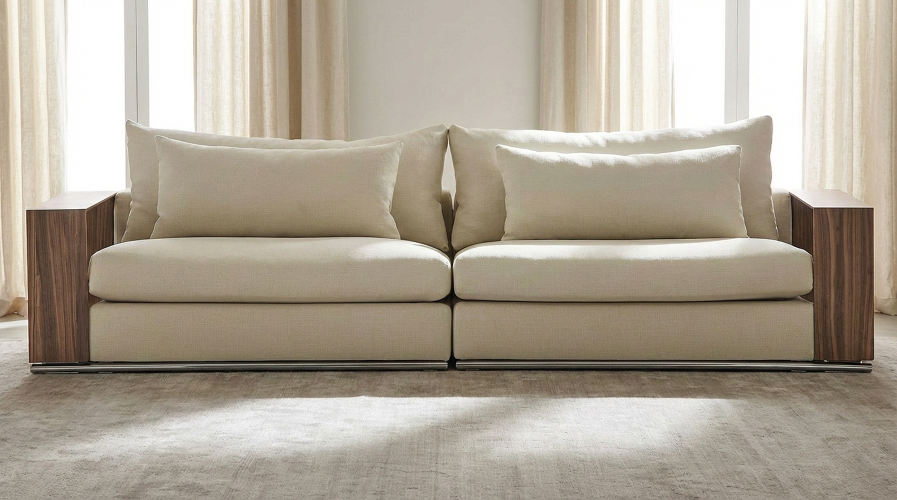 Soriano 118 Inch Sofa