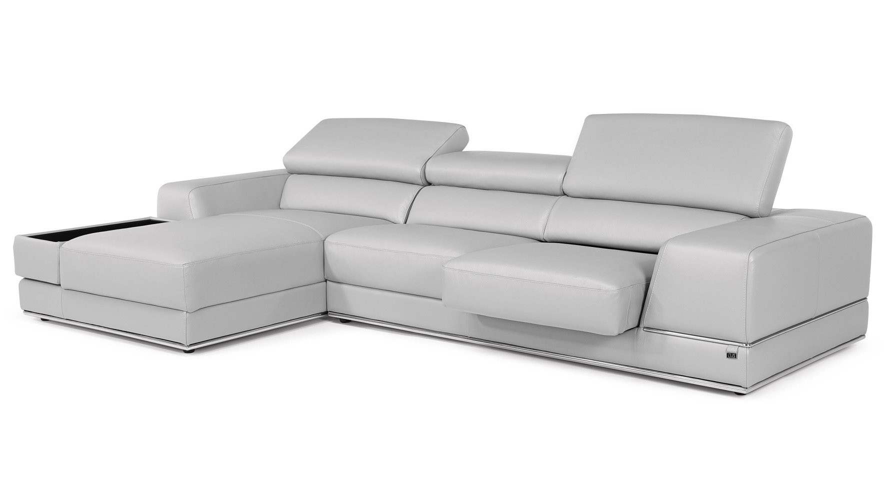 Encore Sectional - Silver Gray