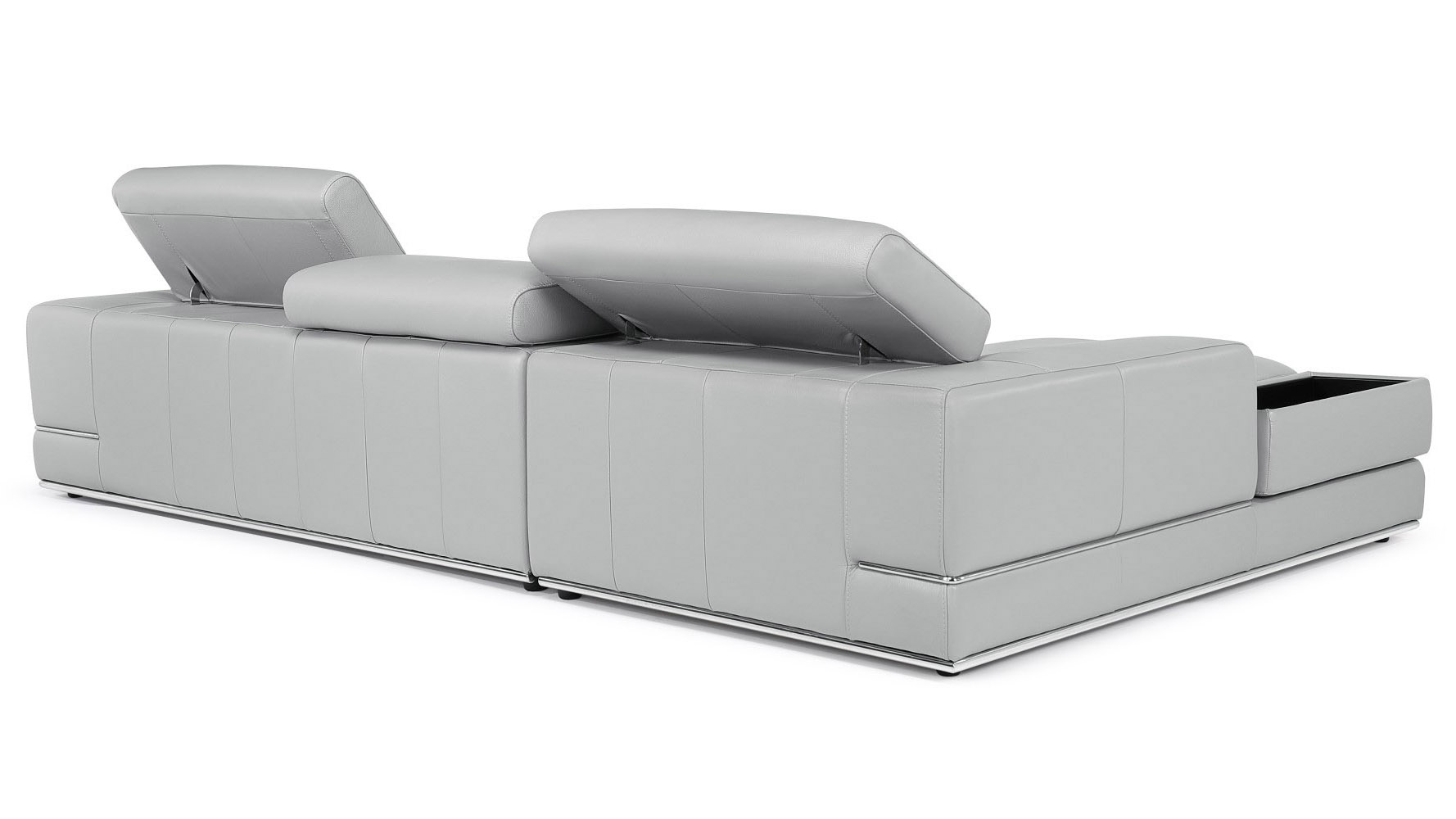 Encore Sectional - Silver Gray