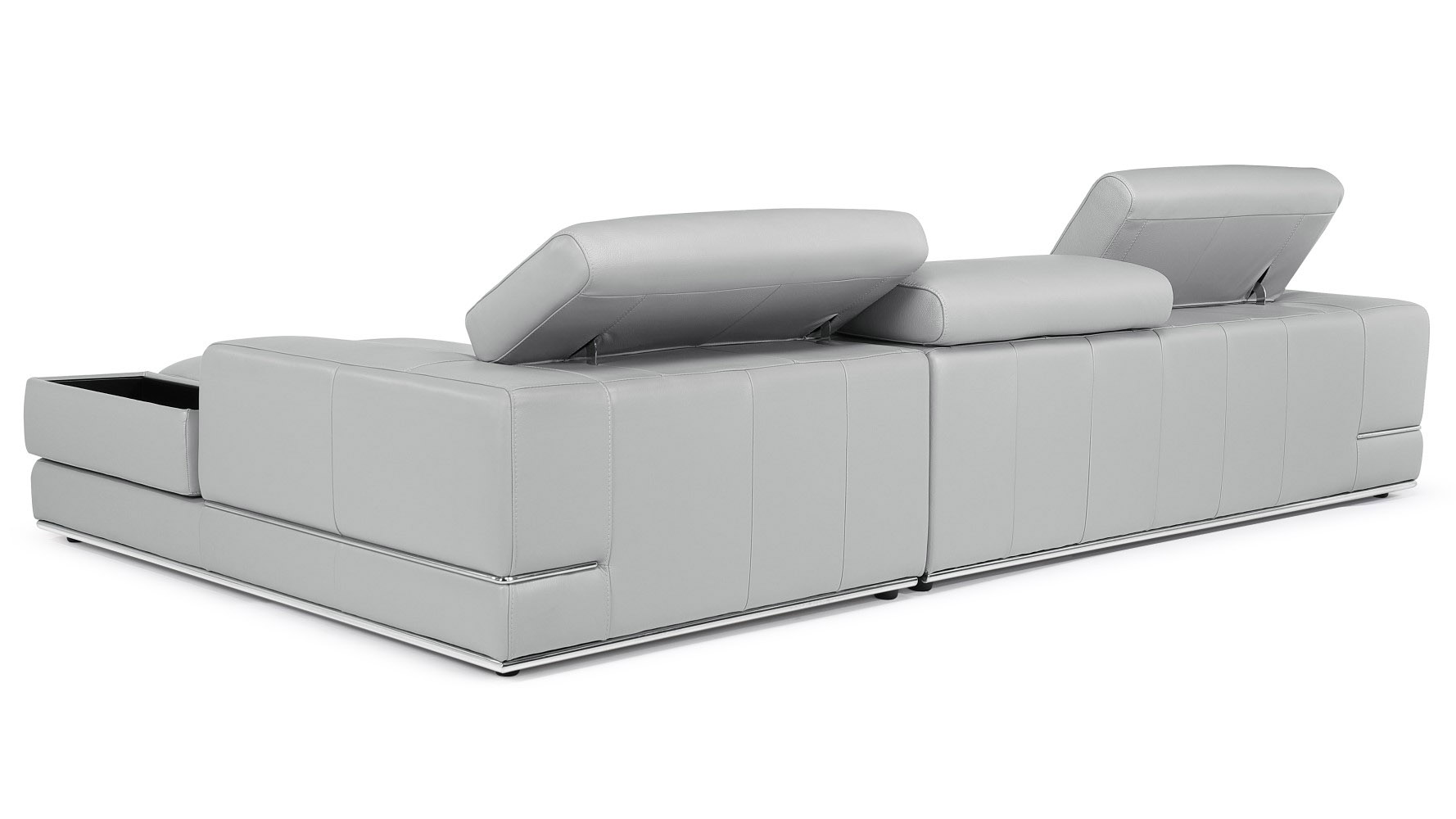 Encore Sectional - Silver Gray