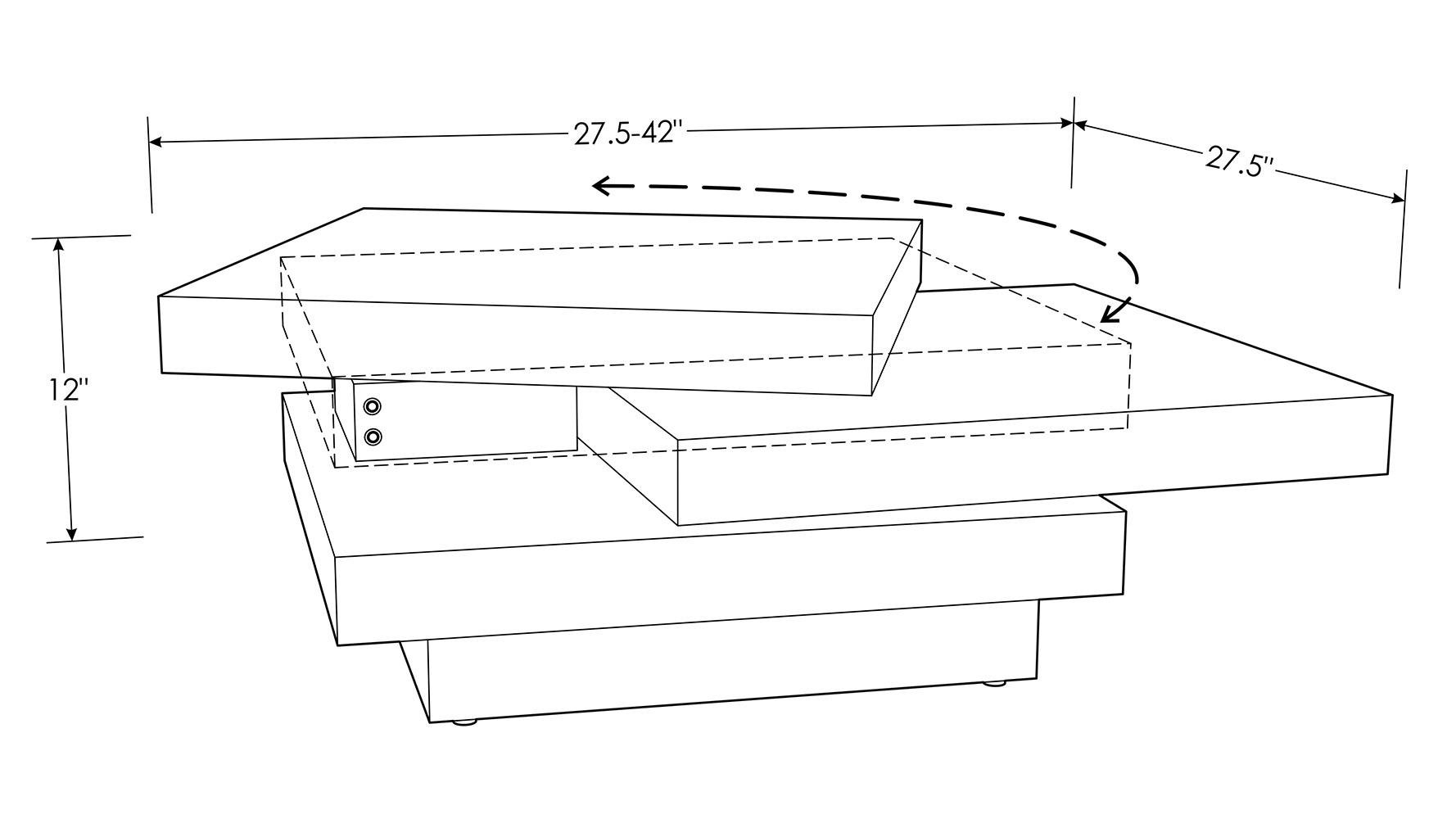 Floyd 42" Coffee Table