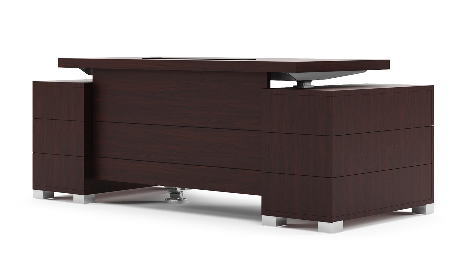 Ford Adjustable Height Desk - Dark