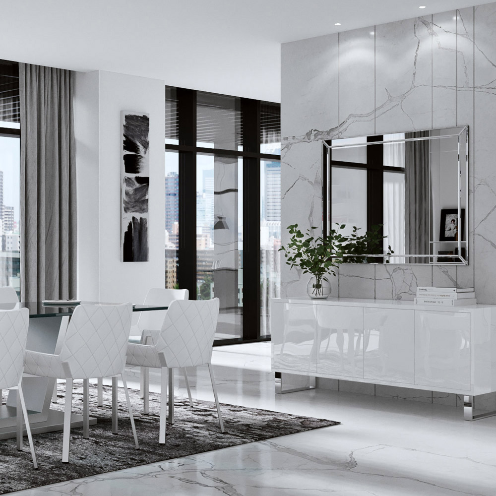 Glazed Transparency Canvas Art - 60" x 14"