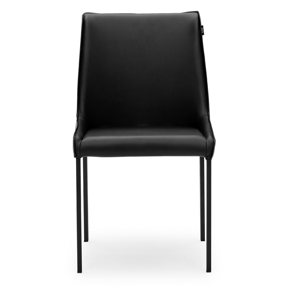 Helena Dining Chair - Black/Gray | Zuri Furniture