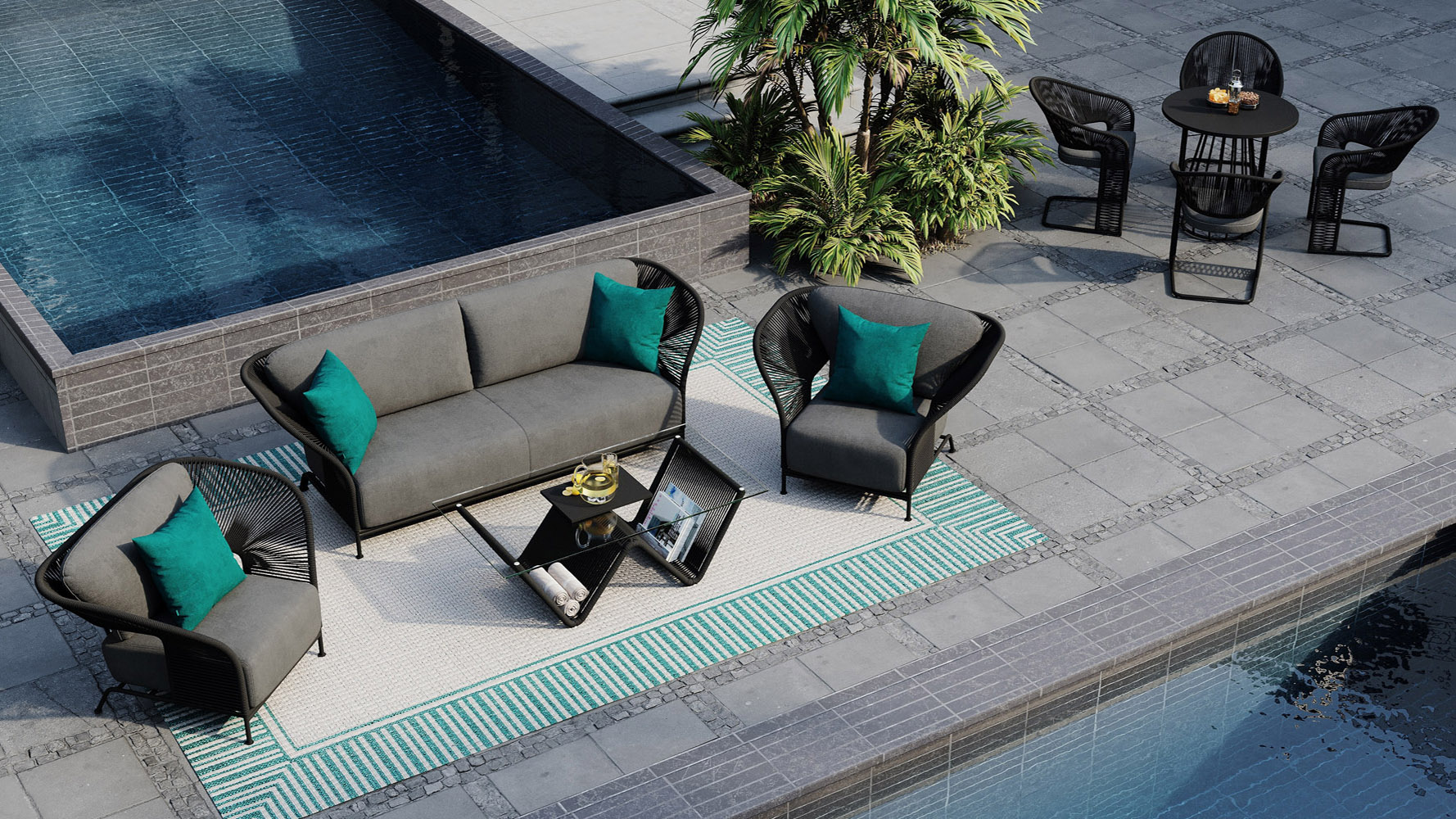 Gale Outdoor Dining Table