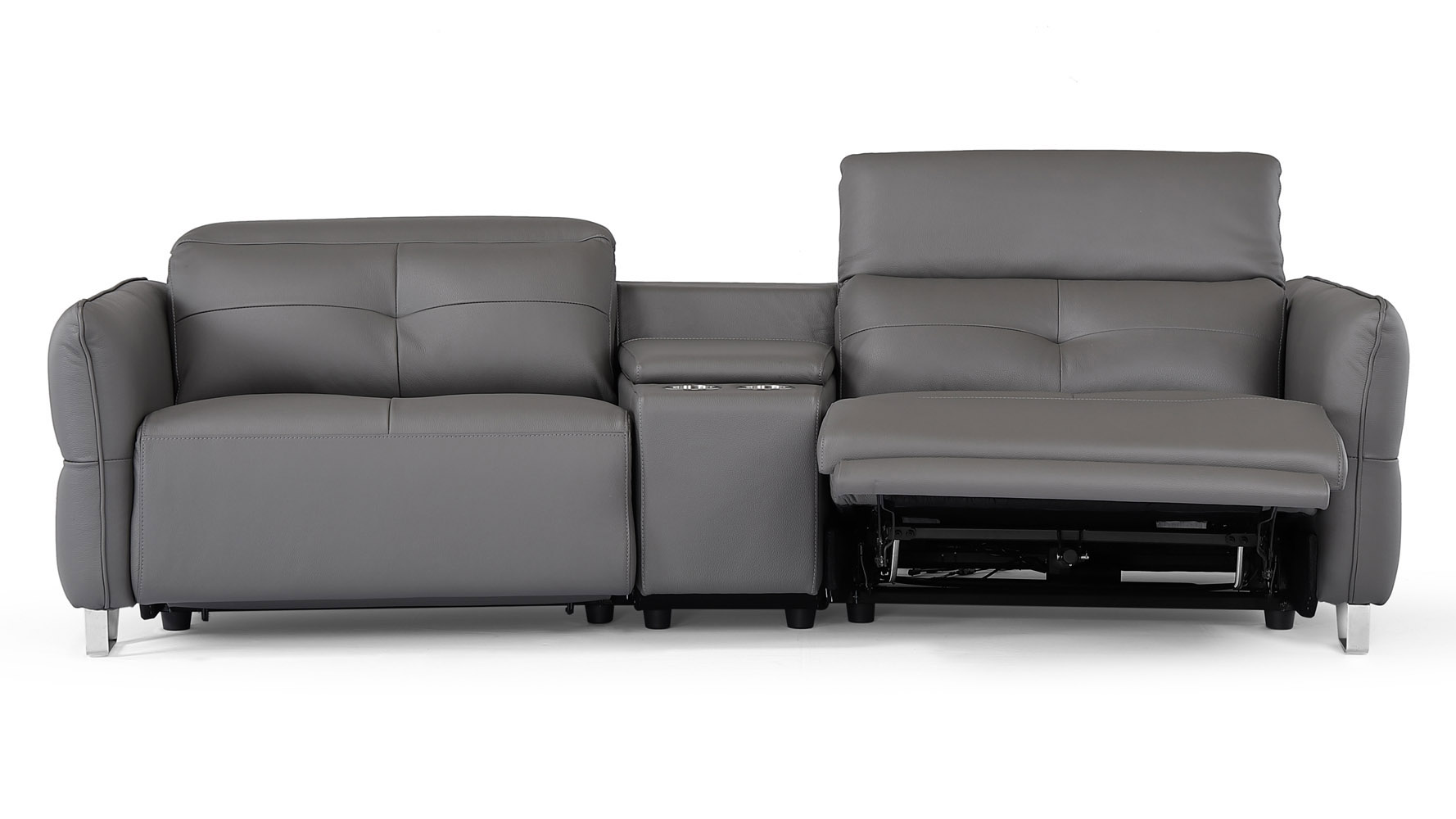 Regine leather power reclining sofa store