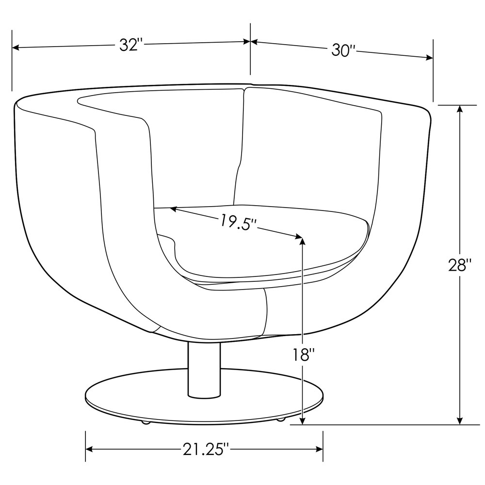 Macie Swivel Chair