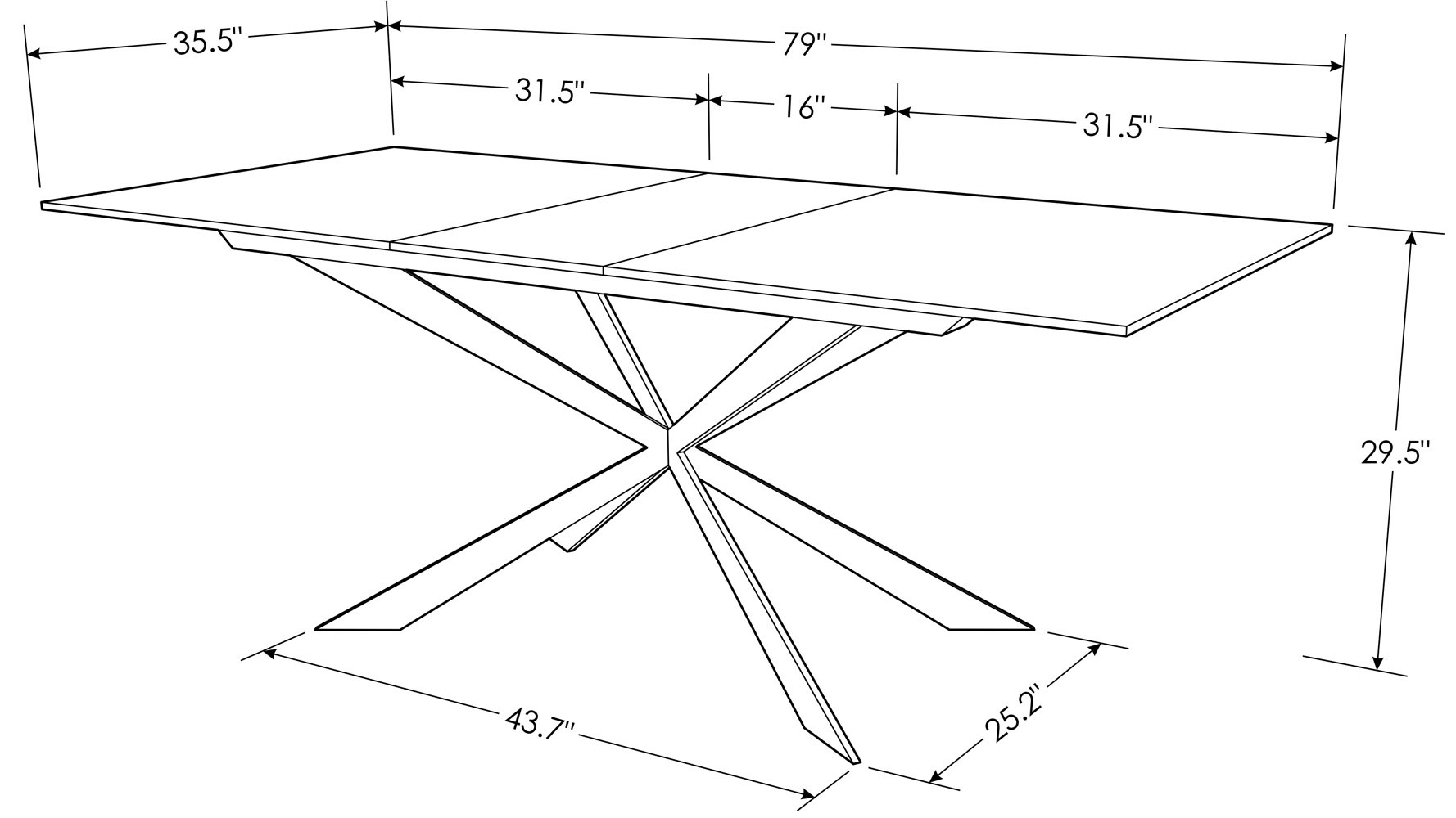 Burton Extension Dining Table