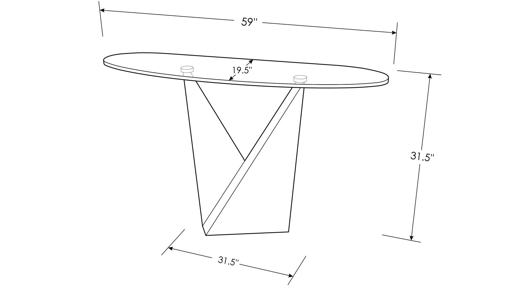 Trimont Console Table