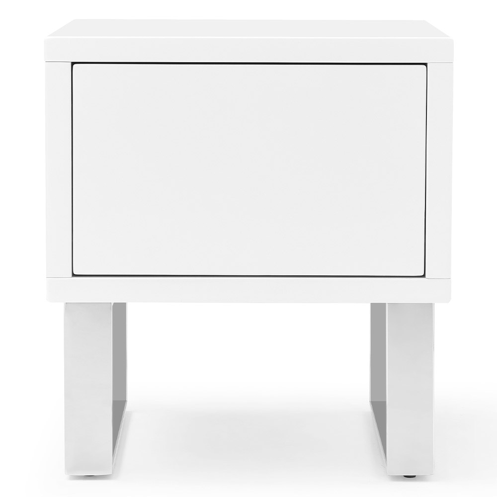 Neve End Table - White