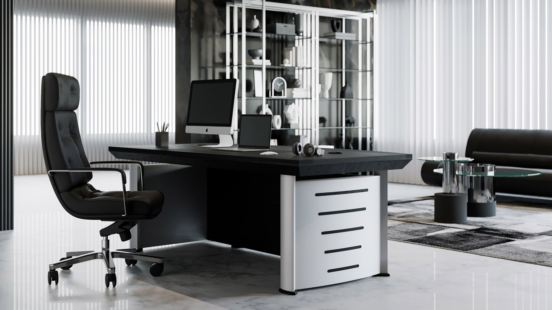 Contour executive desk store