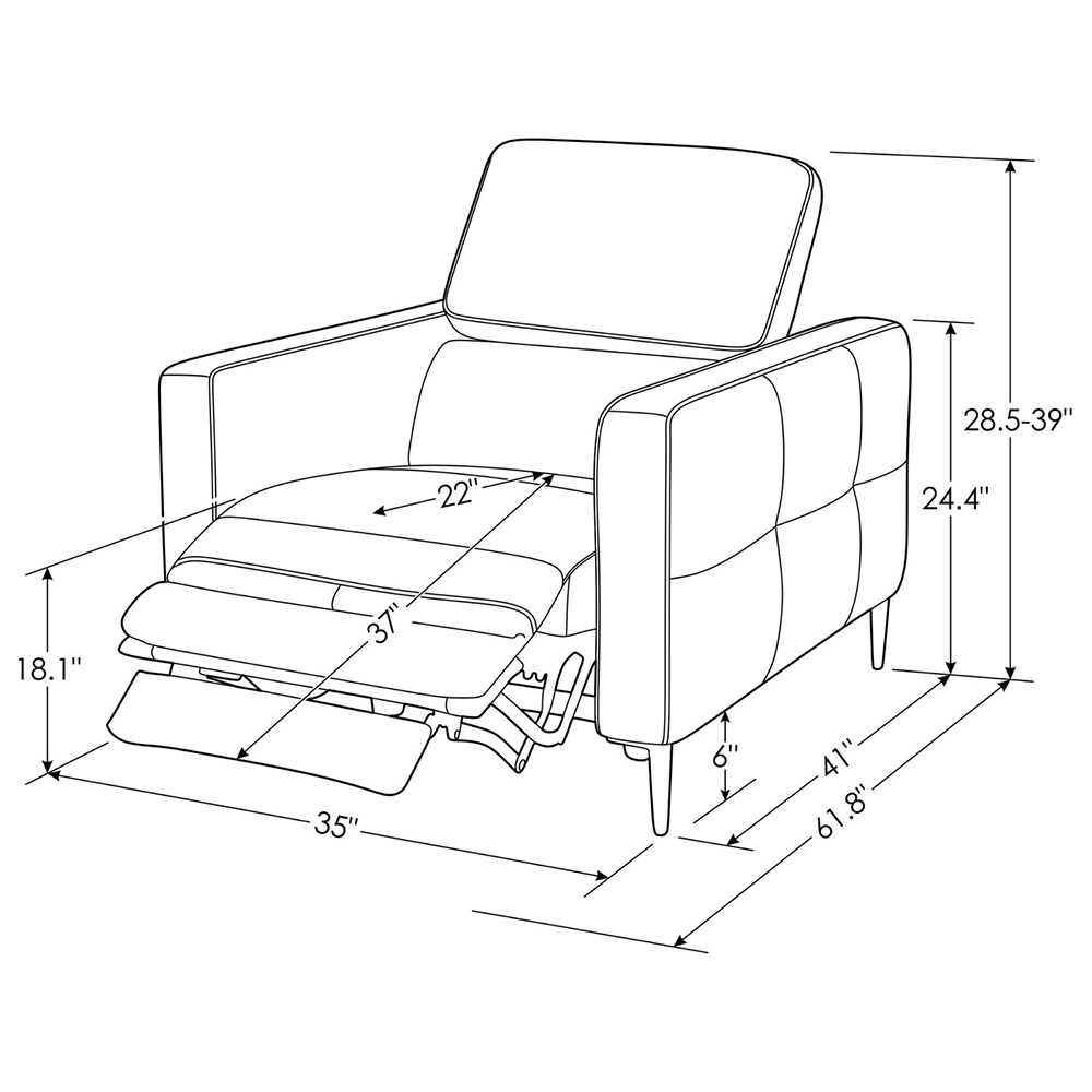 Reclining Chair Blueprints