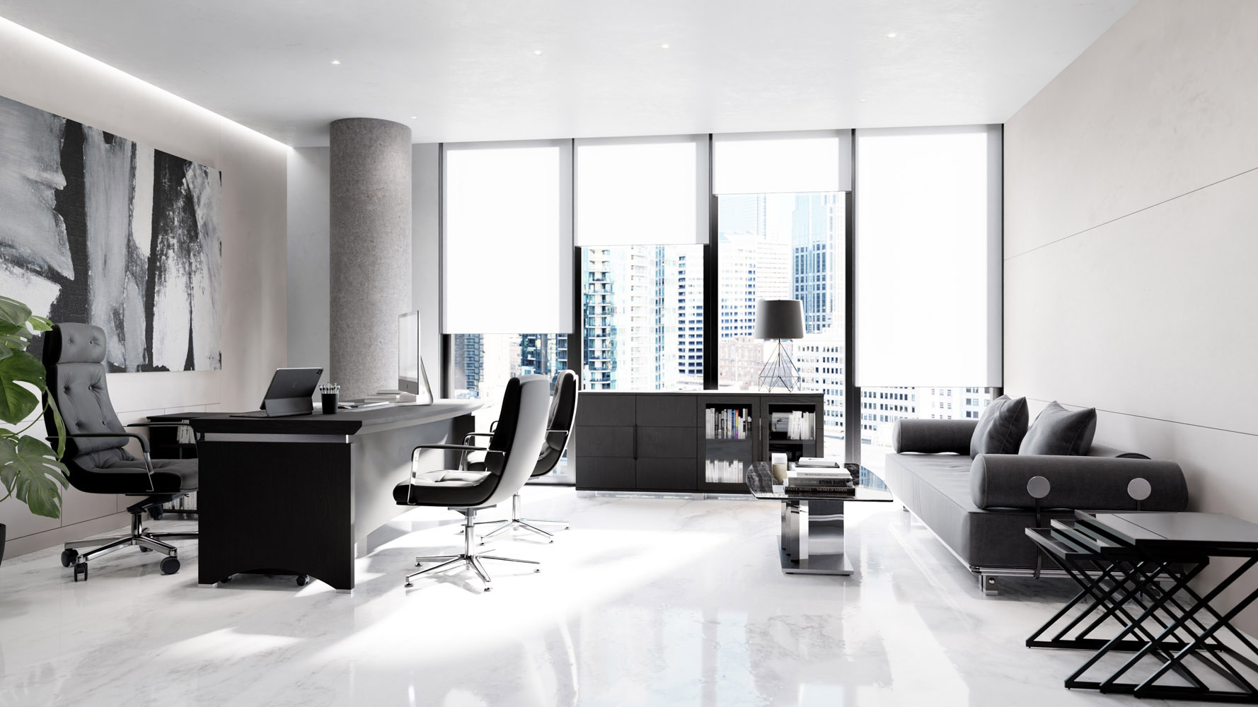 Washington Desk - Black