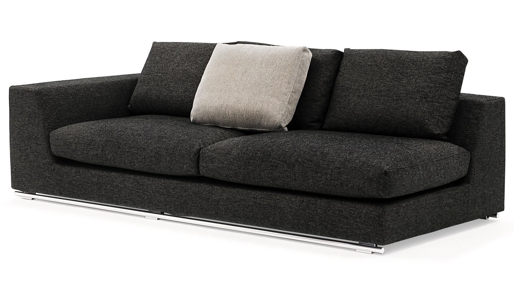 Comodo Sectional - Charcoal