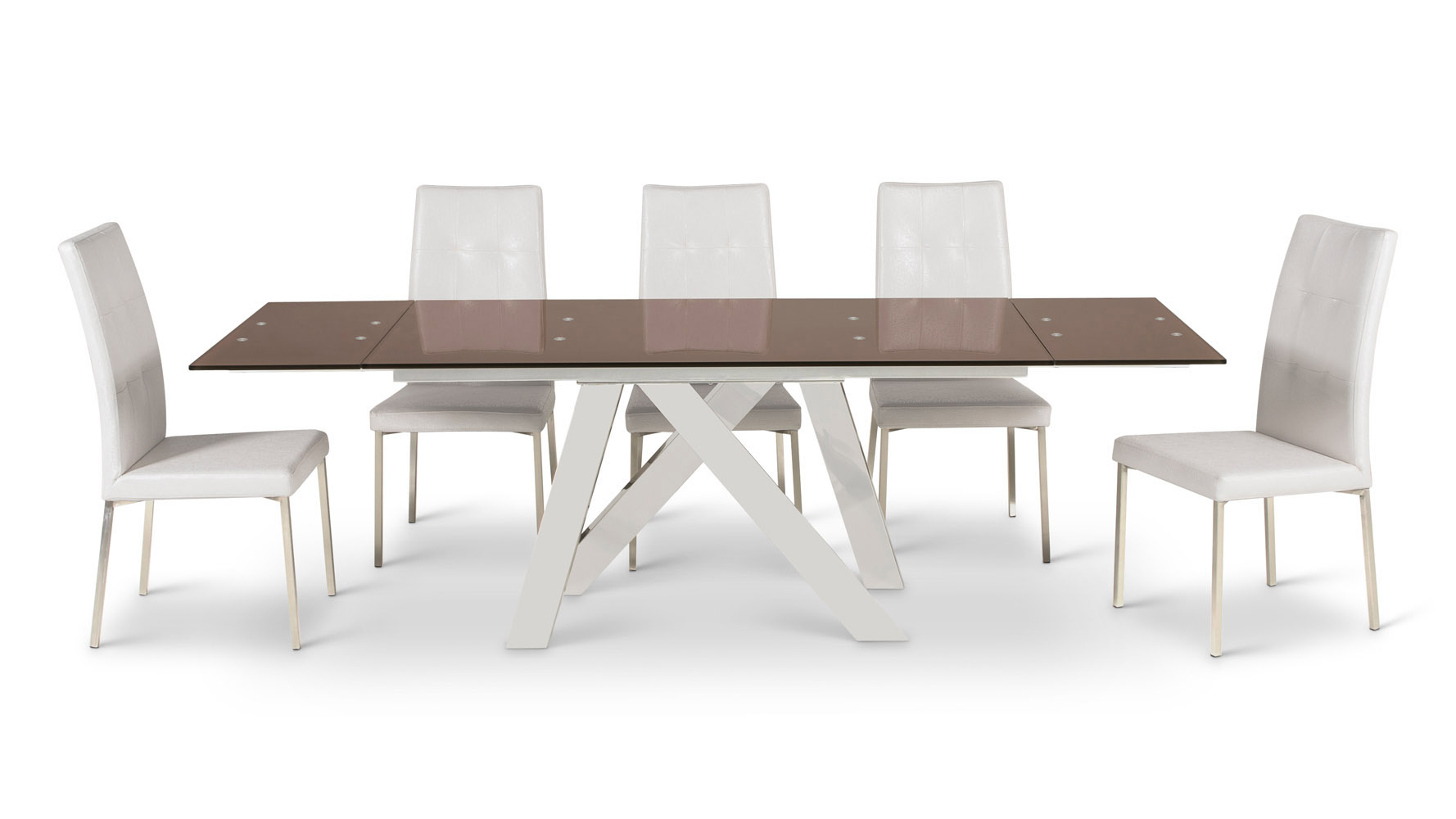 Cruz Extension Dining Table - Brown