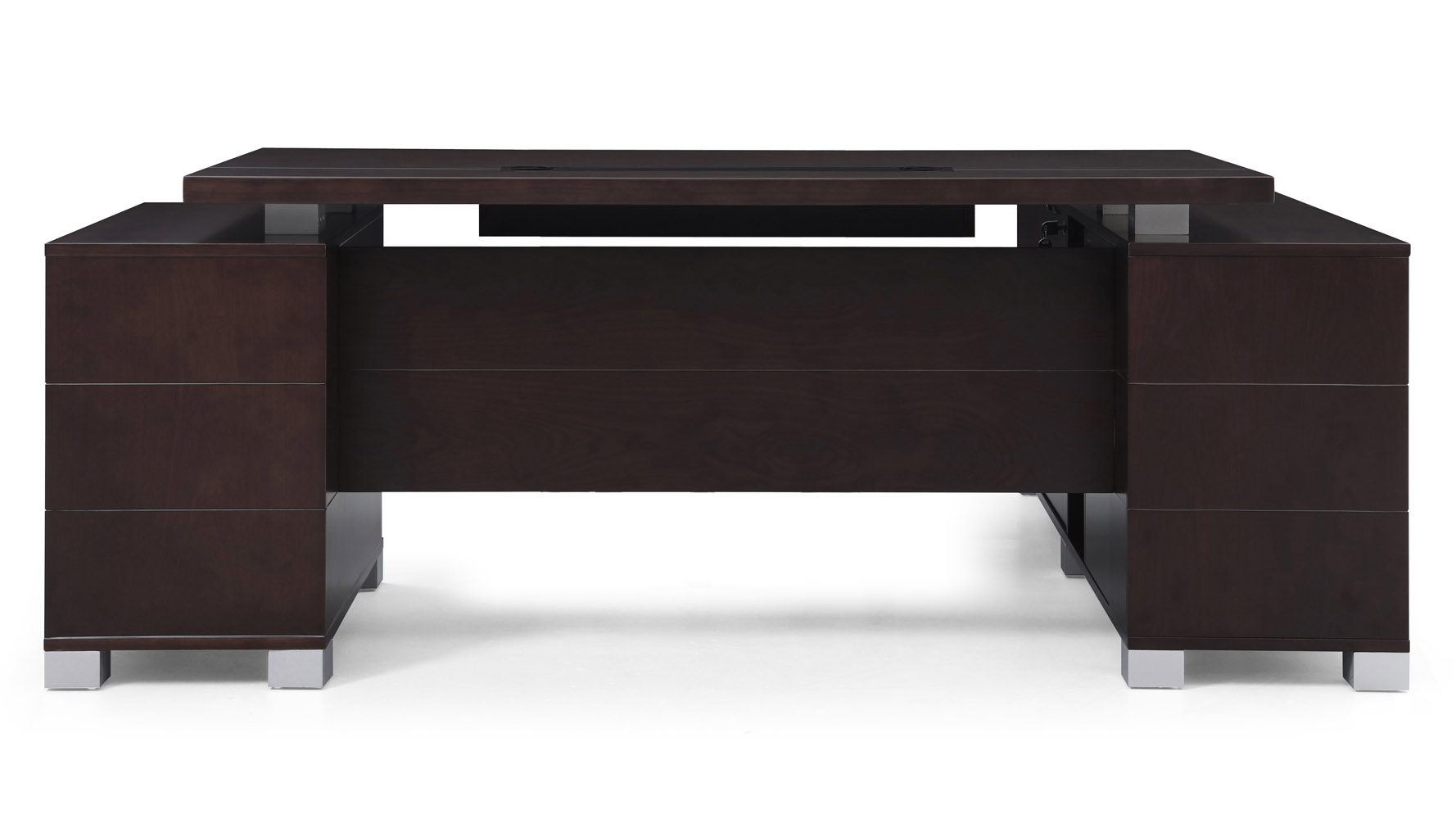 Ford Desk with Return - Dark