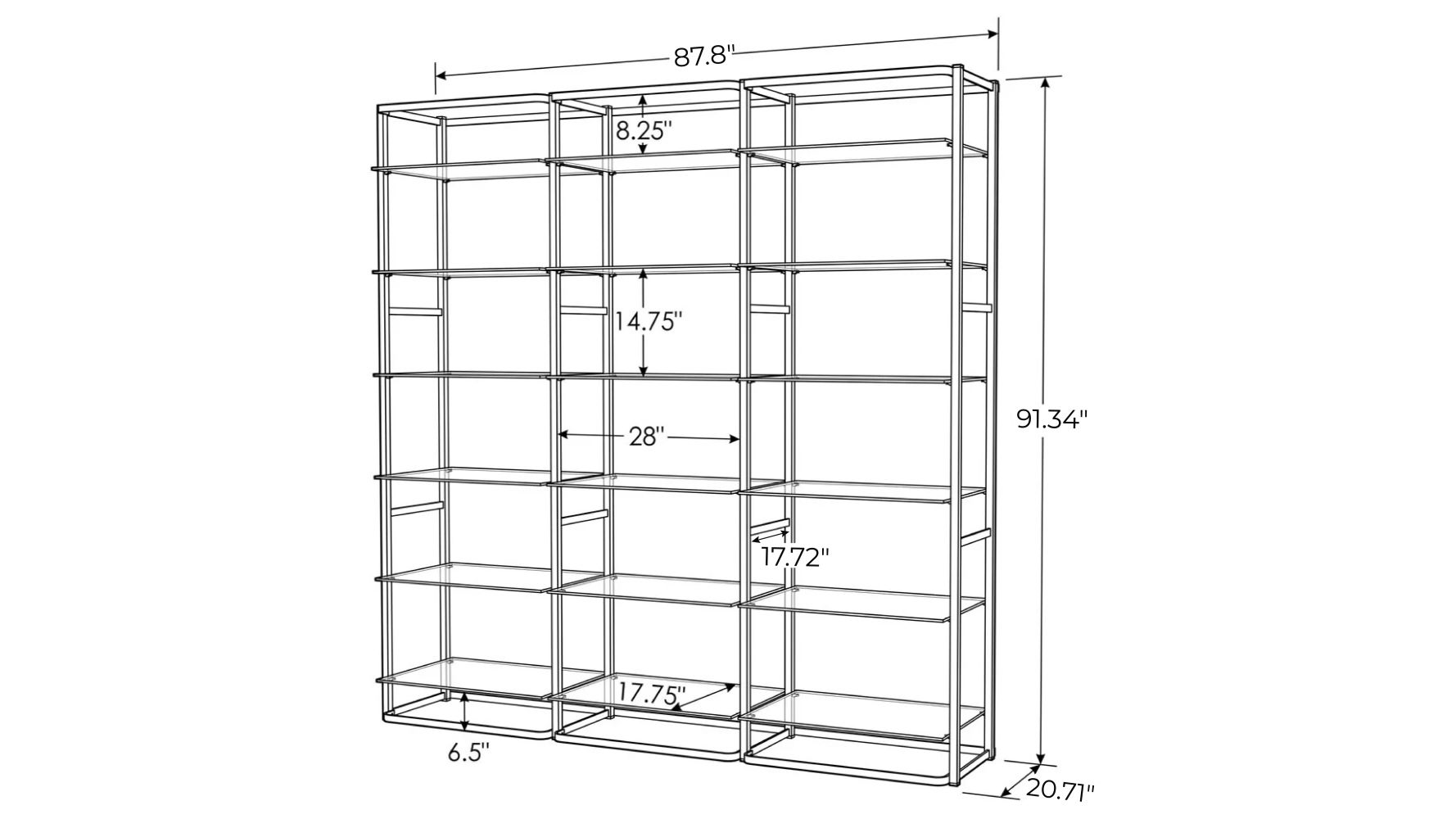 Forum Shelving Unit