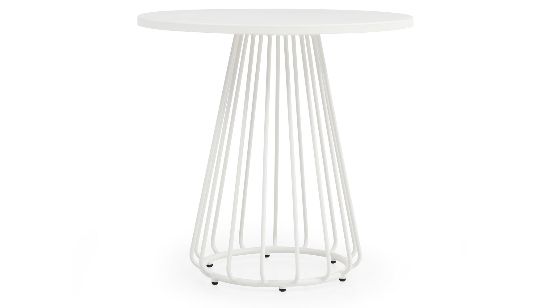 Gale Outdoor Dining Table Set with Two Kaia Chairs