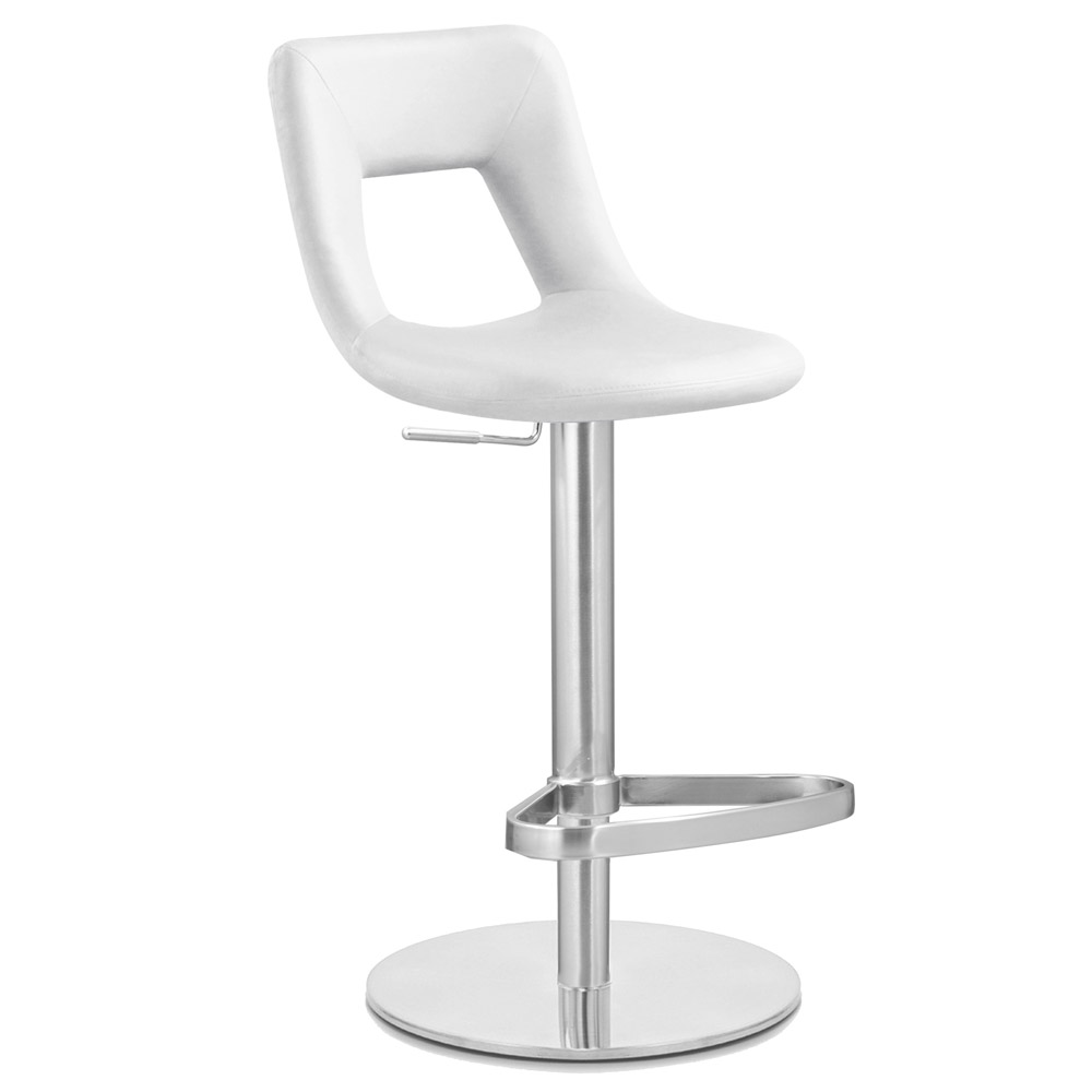 Products in Bar Stools, BAR, White on Zuri Furniture