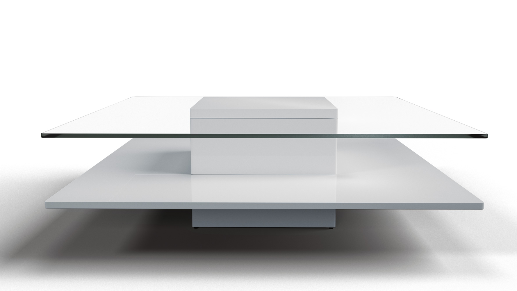 Louie 40" Coffee Table - White