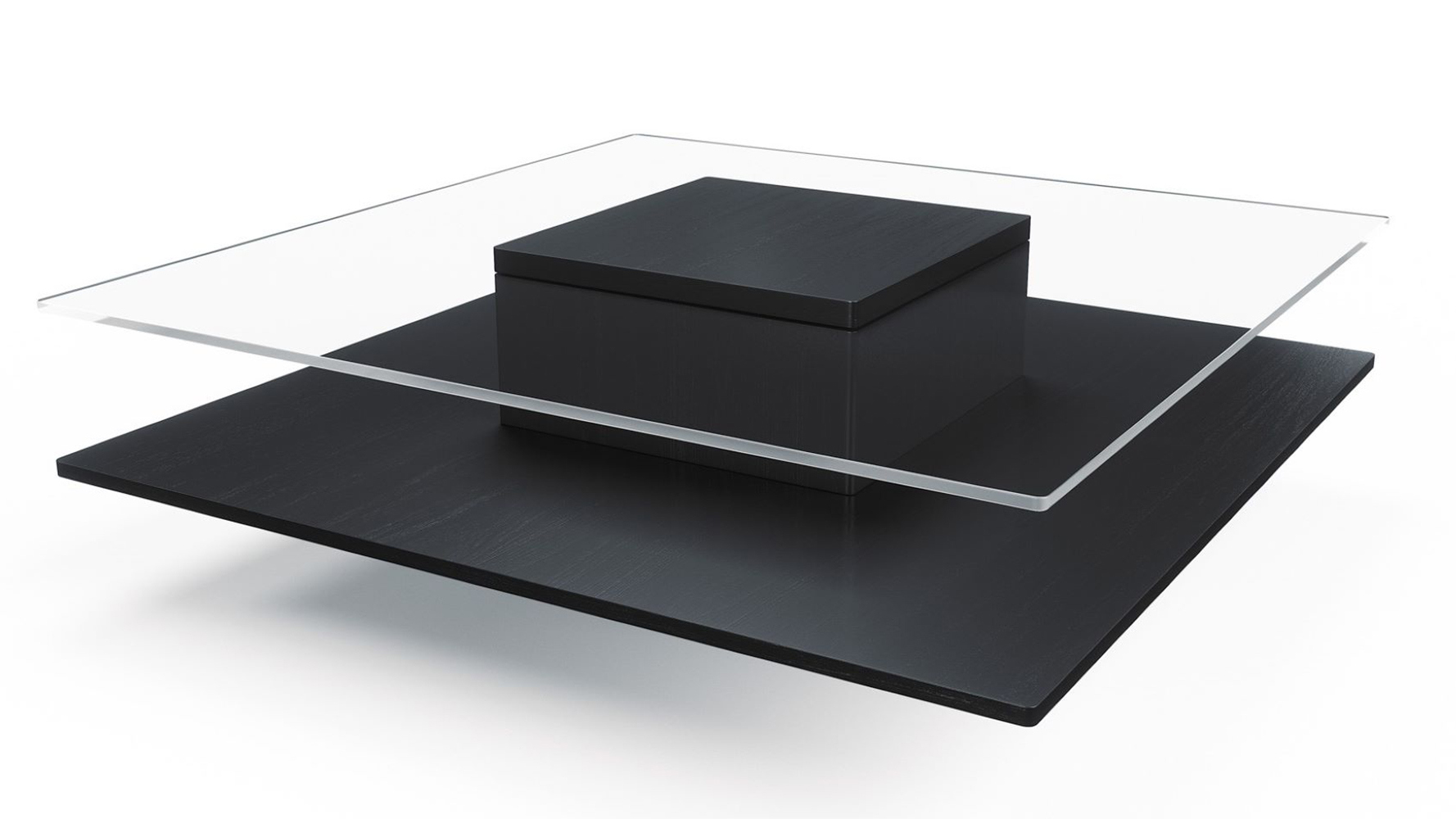 Louie 40" Coffee Table - Black