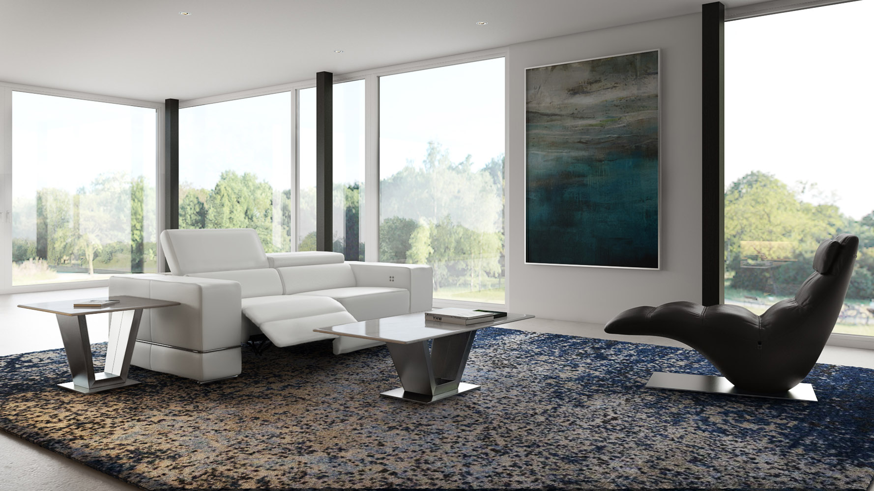Port 51" Coffee Table