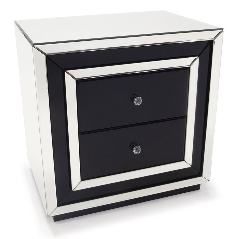 Malibu Mirrored Side Table