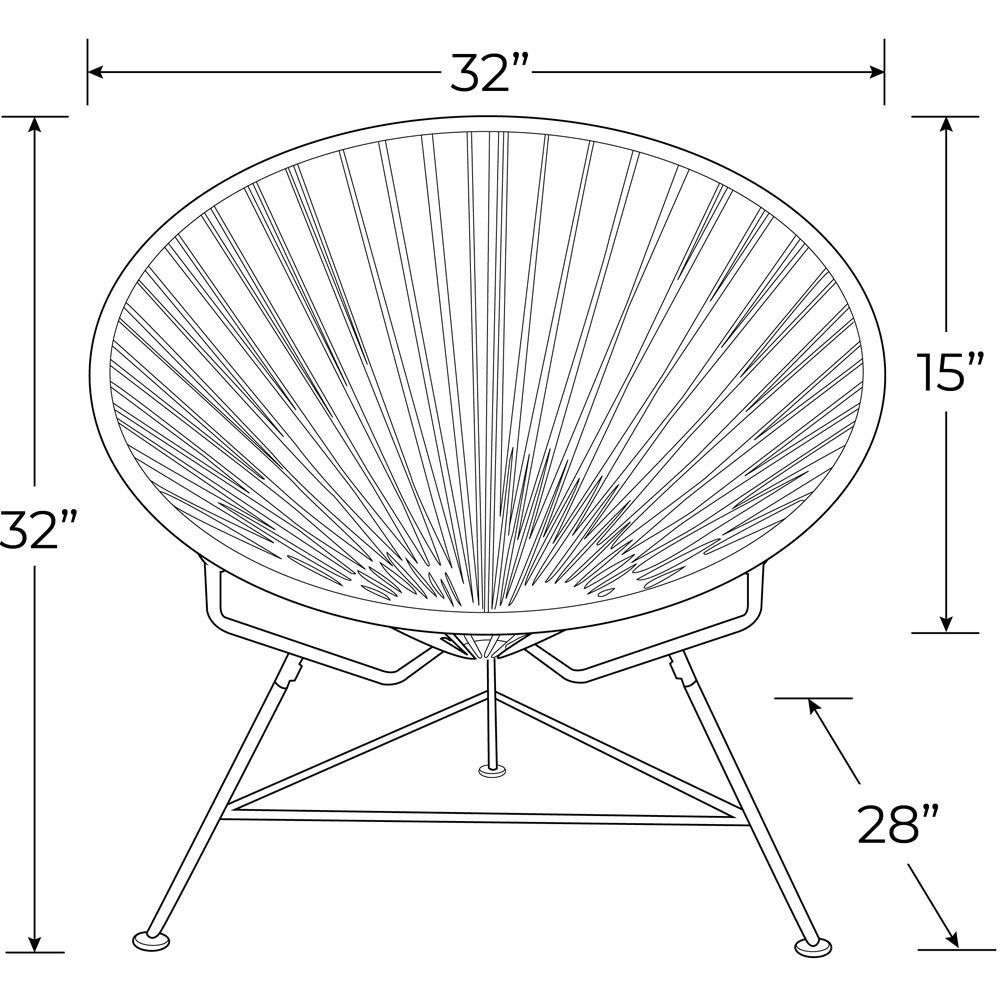 Innit Chair - Copper Frame