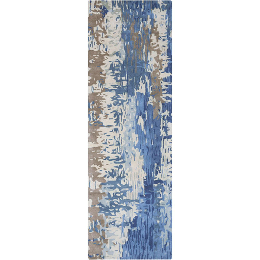 Static Rug Cobalt