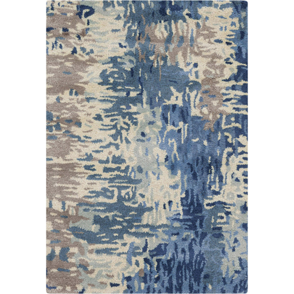 Static Rug Cobalt