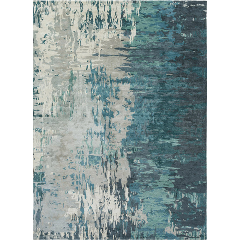 Static Rug Teal