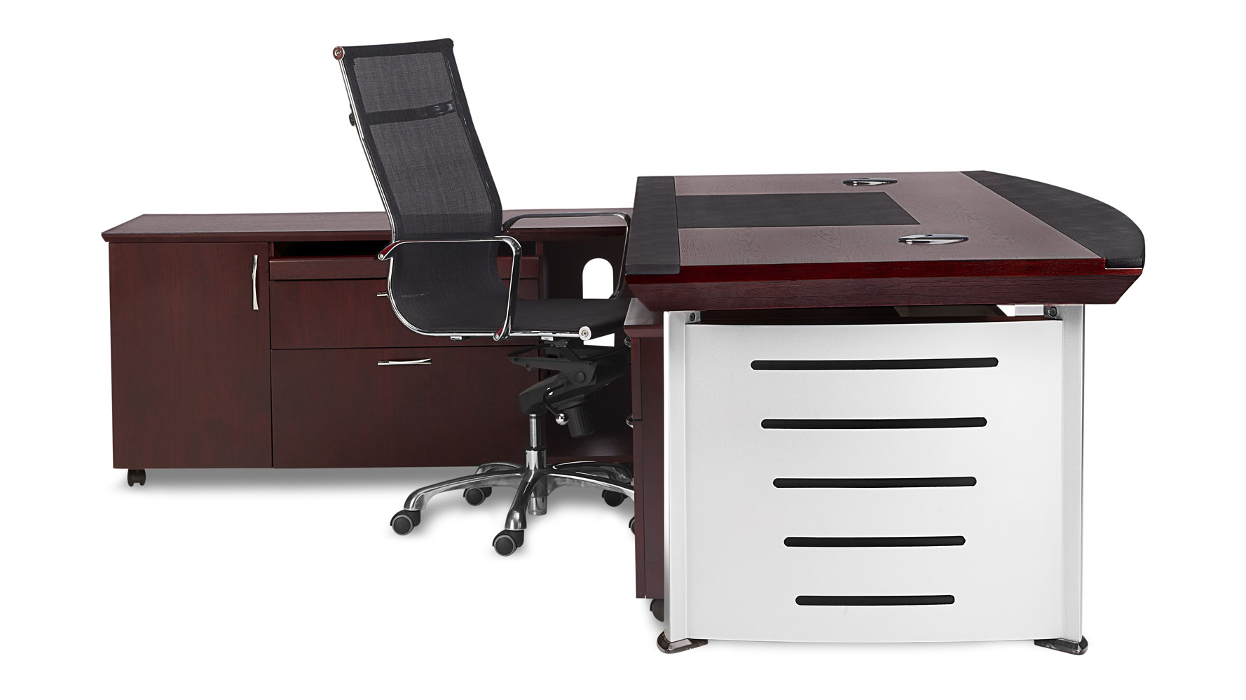 Reagan Desk - Mahogany