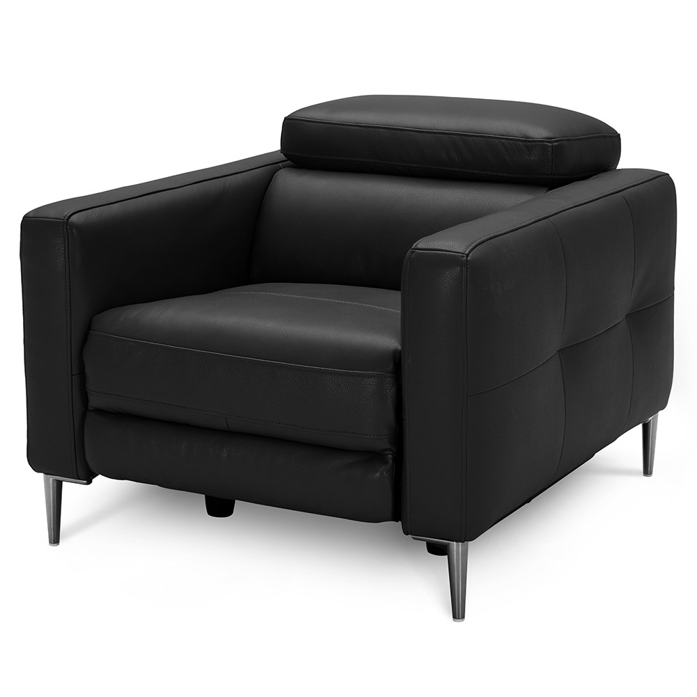 Reno Reclining Chair - Black