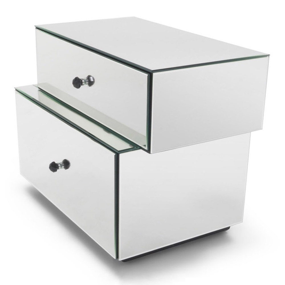 Tada Mirrored Side Table