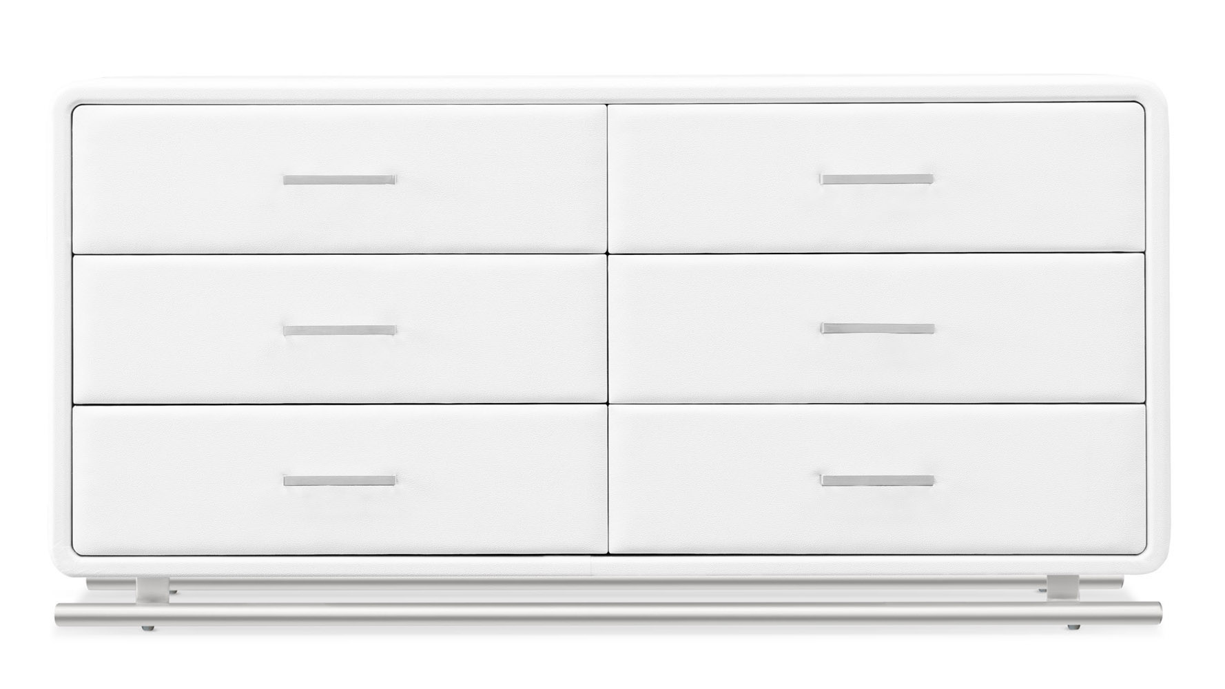 Vetro Accent Chest - White