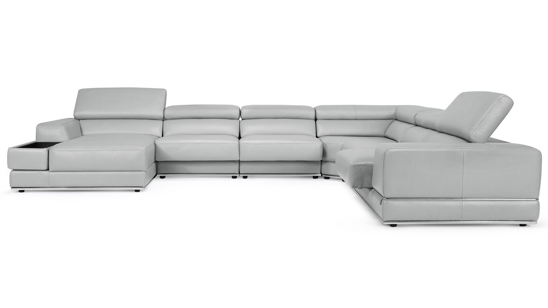 Wynn Sectional - Silver Gray