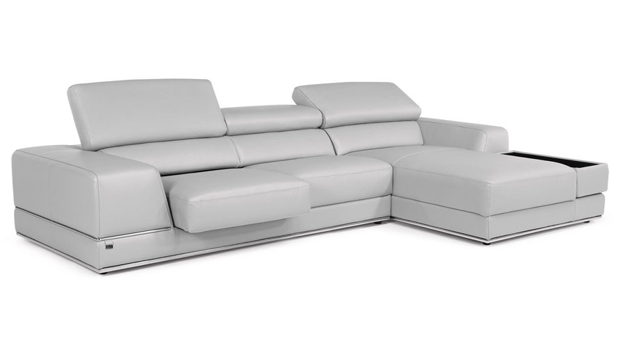 Encore Sectional - Silver Gray