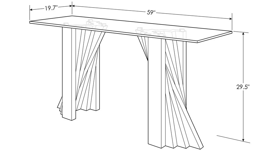 Falcone Console Table