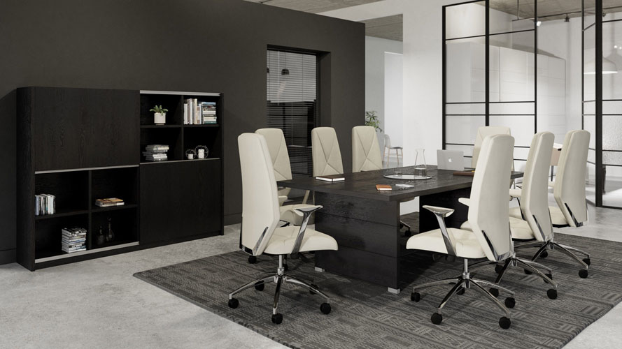 Ford Meeting Table - Black