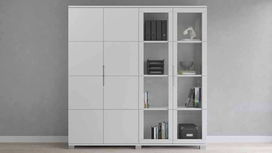 Hayes Storage Unit - White