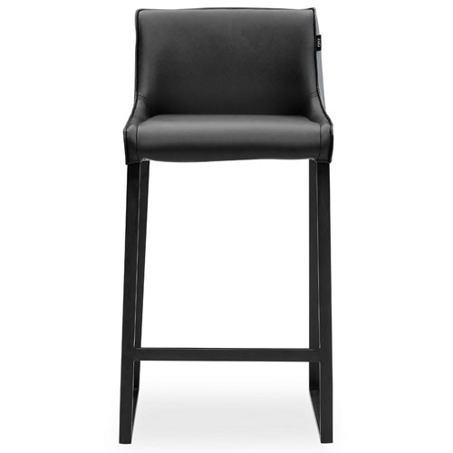 Helena Counter Stool - Black/Gray | Zuri Furniture