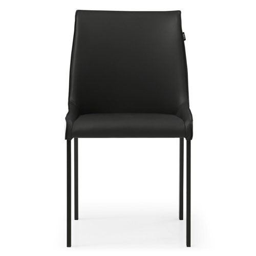Helena Dining Chair Black/White | Zuri Furniture