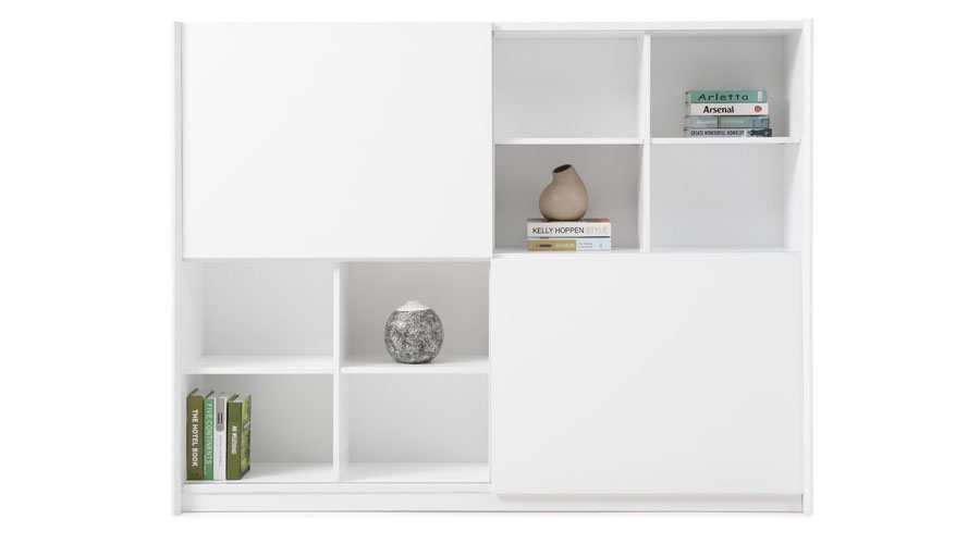 Jackson Bookcase - White