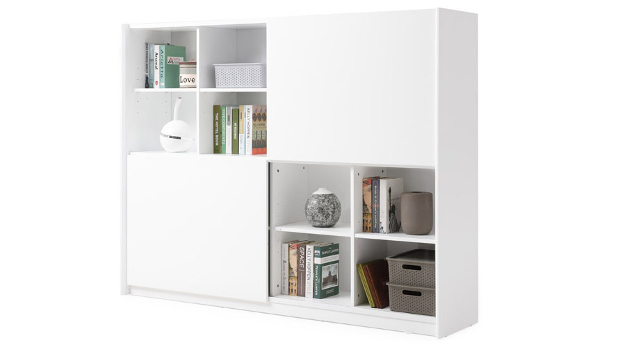 Jackson Bookcase - White