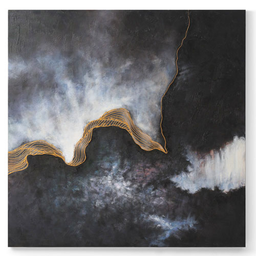 Stratus Exploration Canvas Art - 60" x 60"