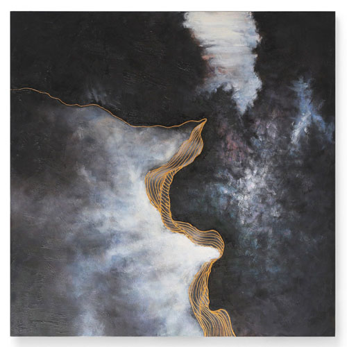 Stratus Exploration Canvas Art - 60" x 60"