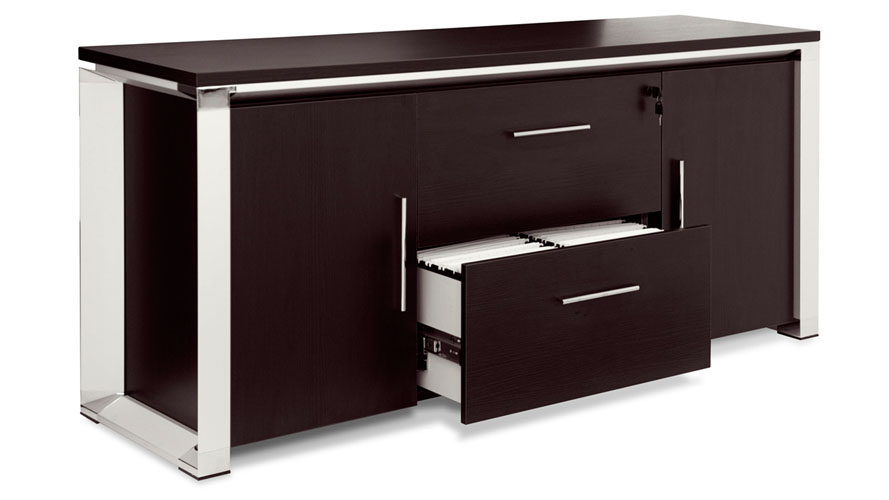 Espresso Delano Credenza