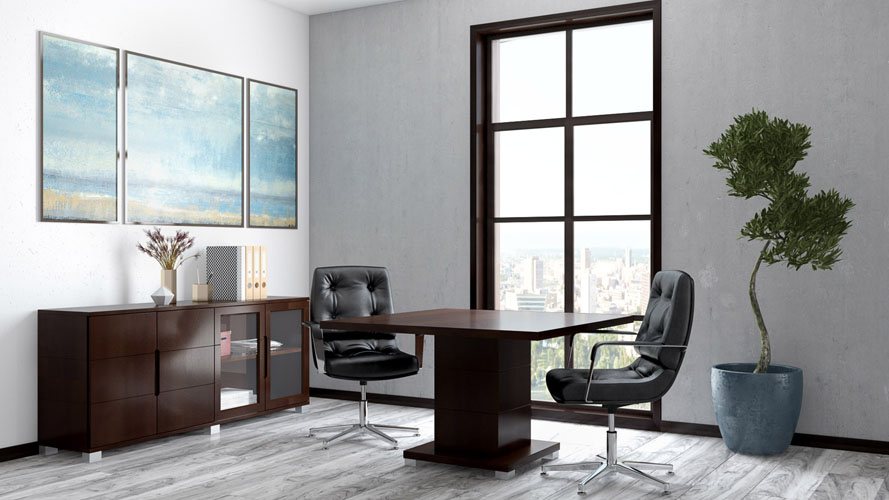 Ford Conference Table - Dark