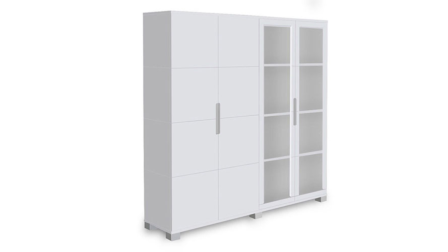 Hayes Storage Unit - White