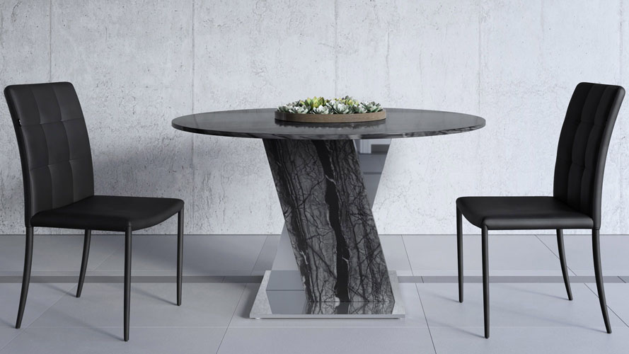 Malbec 51" Round Dining Table